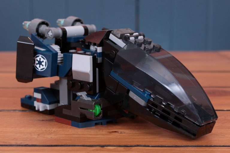Test du kit LEGO 40755 Imperial Dropship vs. Rebel Scout Speeder