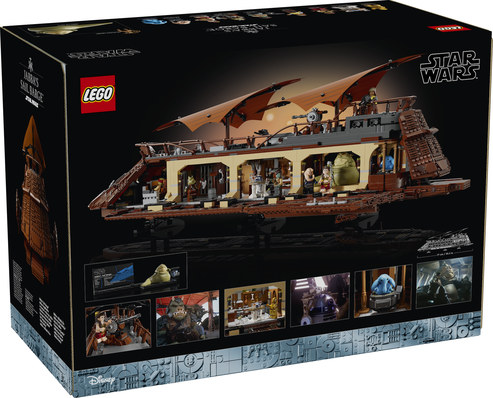 LEGO Star Wars 75397 Jabba’s Sail Barge officially revealed