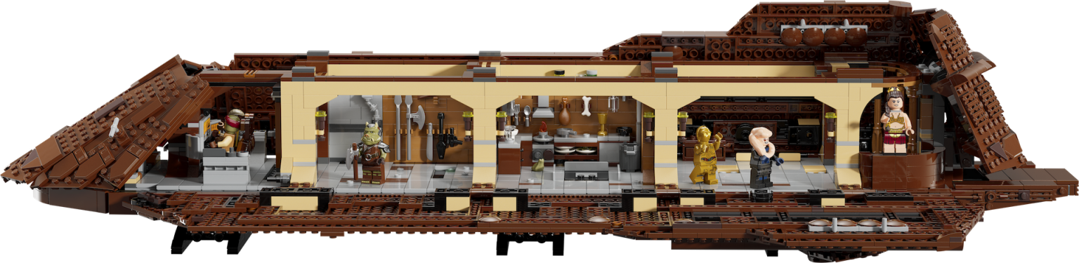 LEGO Star Wars 75397 Jabba’s Sail Barge officially revealed