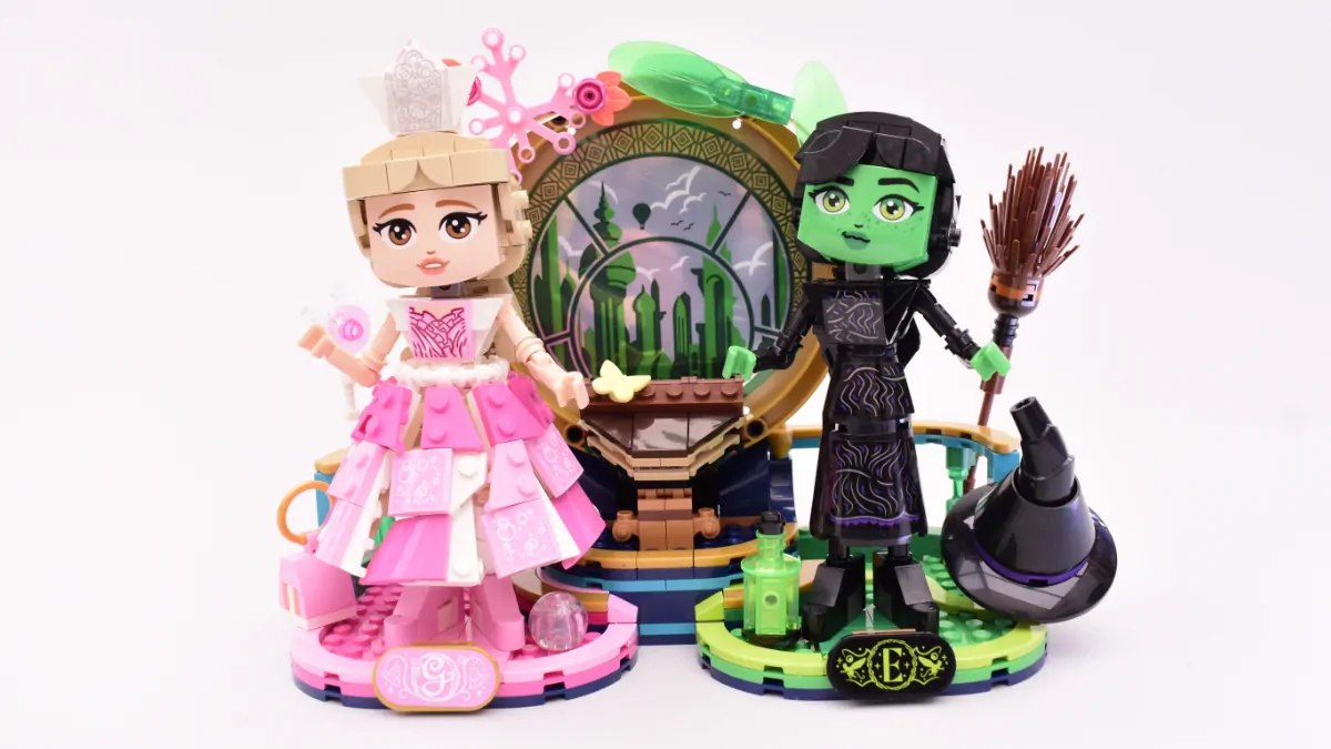 LEGO Wicked 75682 Elphaba & Glinda Figures review