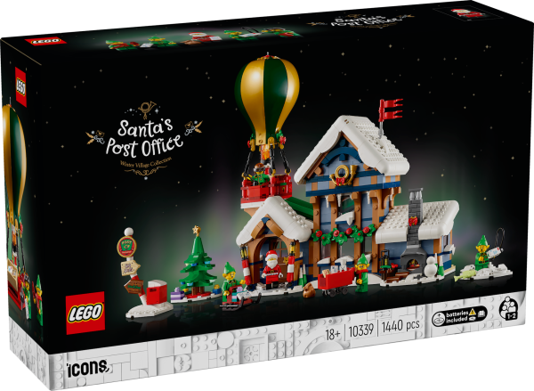 LEGO Winter Village 10339 Santa’s Post Office revealed