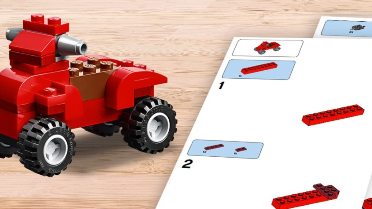 La LEGO sta valutando l'abbandono delle istruzioni fisiche