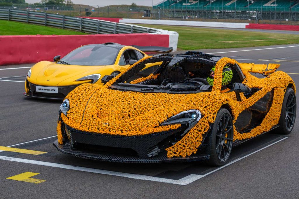 Life-size LEGO Technic McLaren P1 gets put through its paces