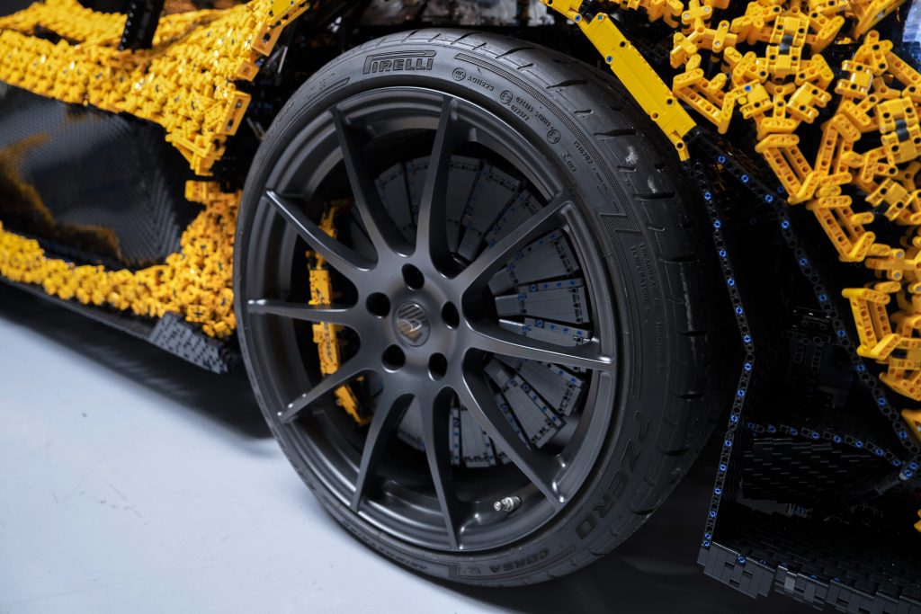 Life-size LEGO Technic McLaren P1 gets put through its paces
