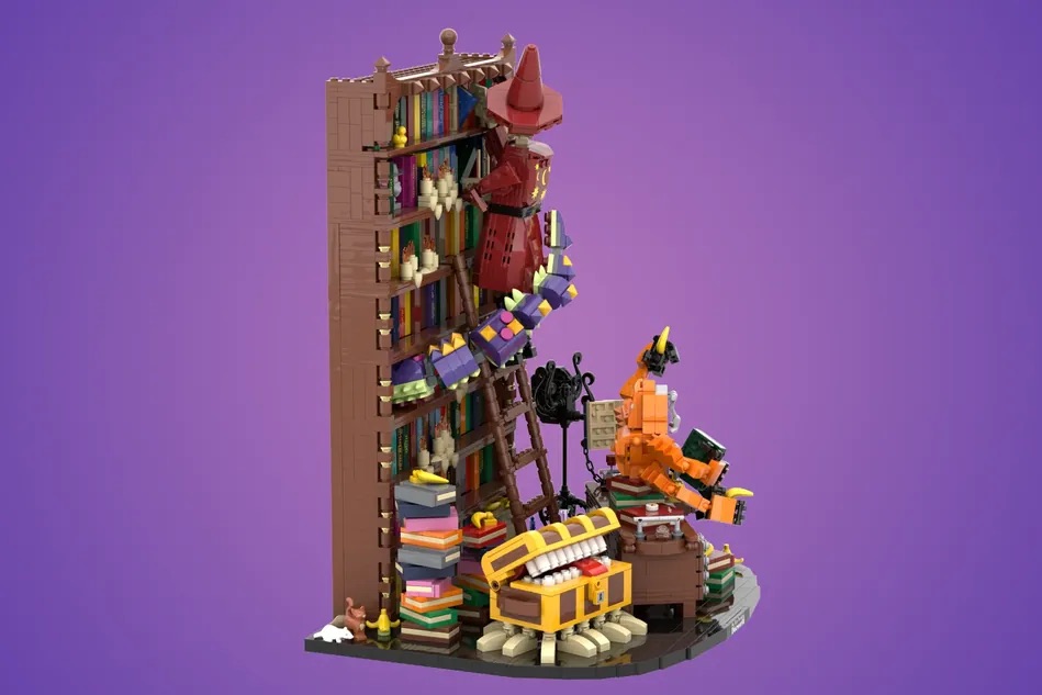 LEGO Ideas project celebrates 40th anniversary of Terry Pratchett ...