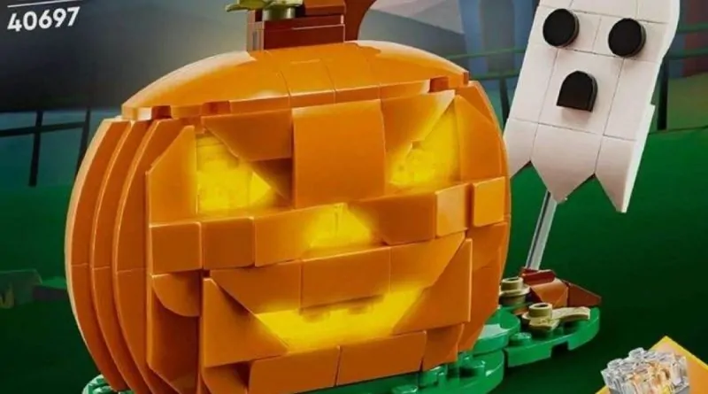 LEGO Creator 40697 Light Up Jack-o'-Lantern revealed