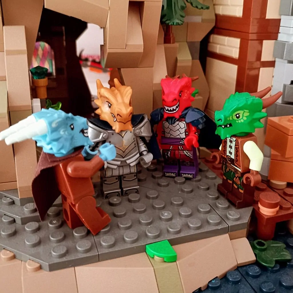 The LEGO D&D CMFs have inspired the community already