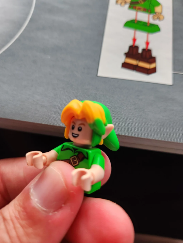 LEGO Legend of Zelda misprints offers Link a new hairstyle