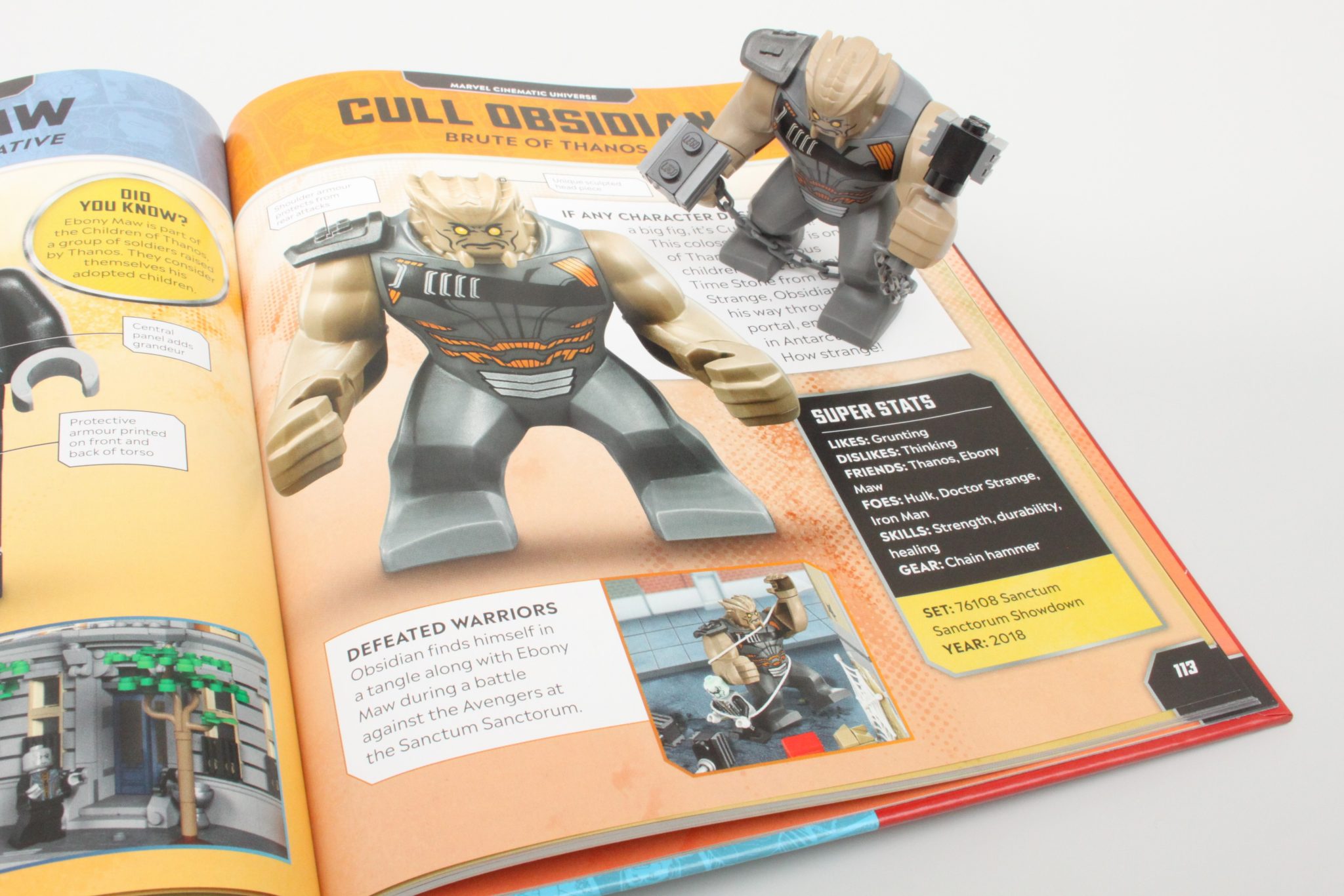 LEGO Marvel Character Encyclopedia 2024 book review