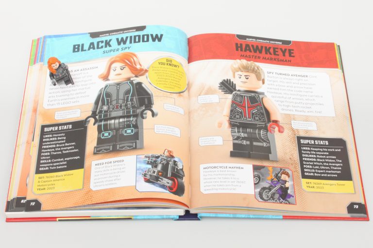 LEGO Marvel Character Encyclopedia 2024 book review