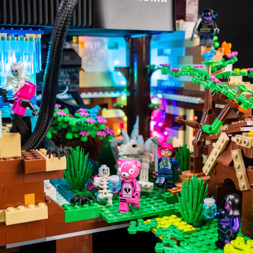 One-of-a-kind LEGO Fortnite PC is a gamer's dream set-up