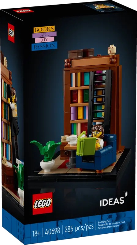 LEGO Ideas 40698 Books Are My Passion GWP officially revealed