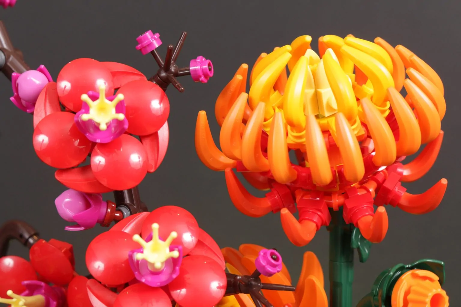 LEGO 10368 Chrysanthemum and 10369 Plum Blossom review