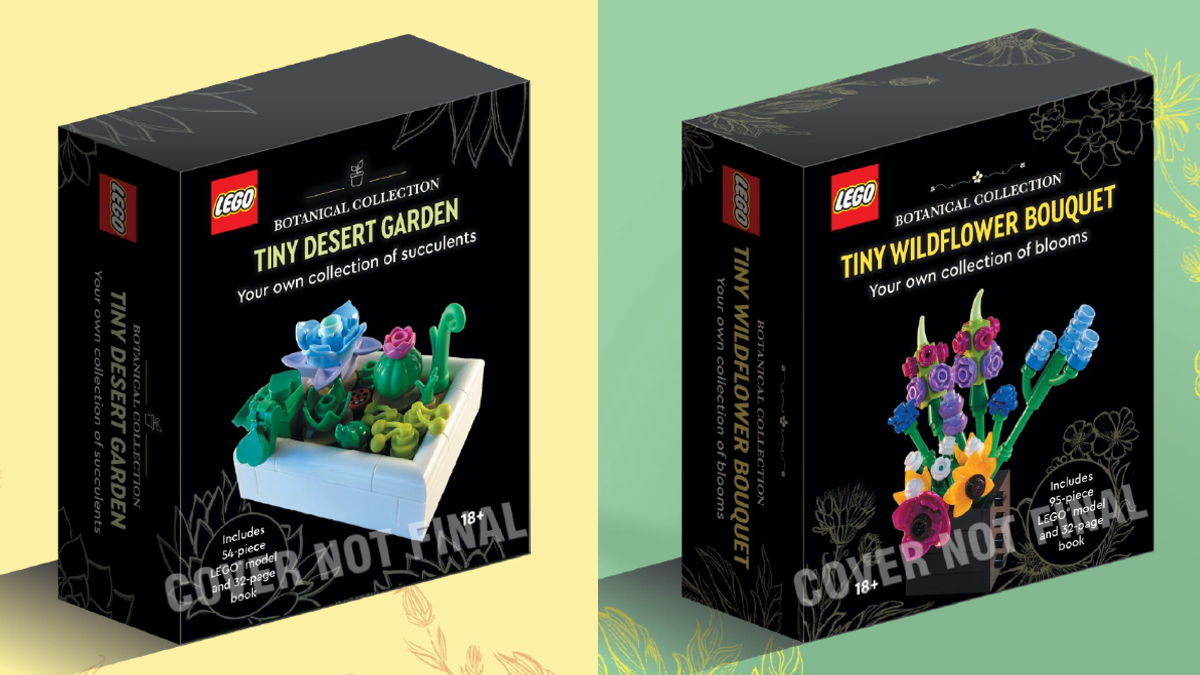 LEGO Botanical Collection books revealed for 2025