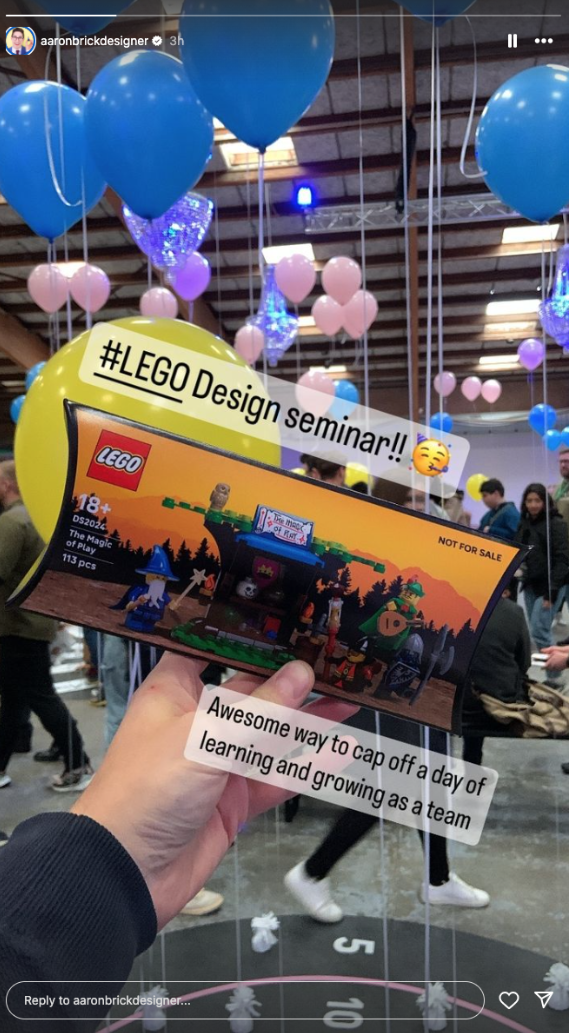 LEGO Design Seminar 2024 gives away Classic Castle set