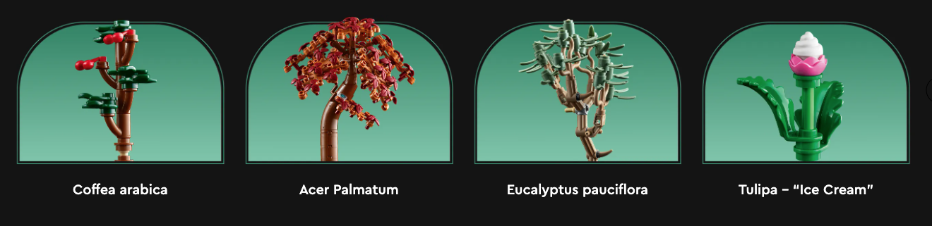 LEGO Ideas Botanical Garden showcases new flower elements
