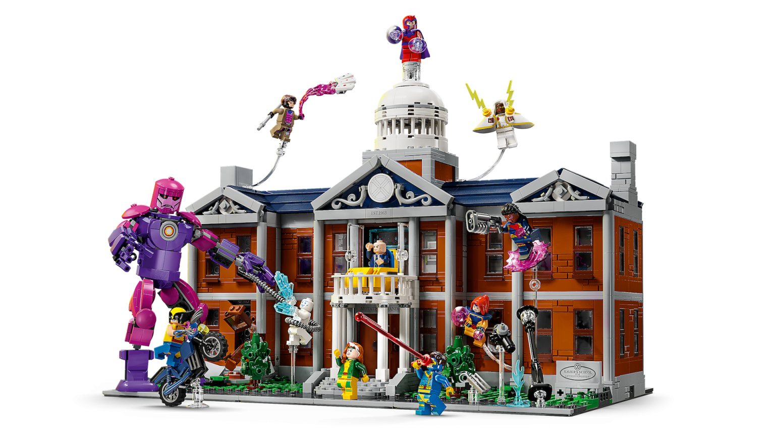 LEGO Marvel 76294 X-Men: The X-Mansion visual tour