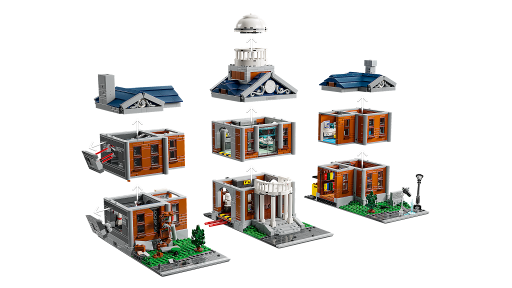 LEGO Marvel 76294 X-Men: The X-Mansion visual tour
