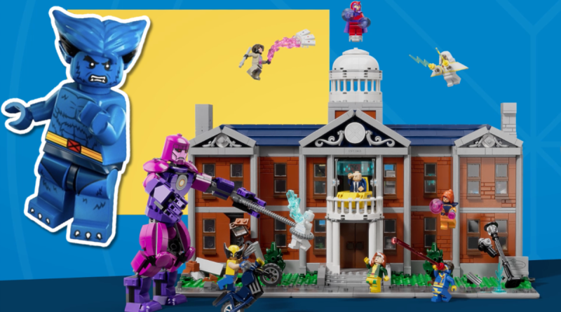 LEGO Marvel X-Men: X-Mansion mangler tre minifigurer