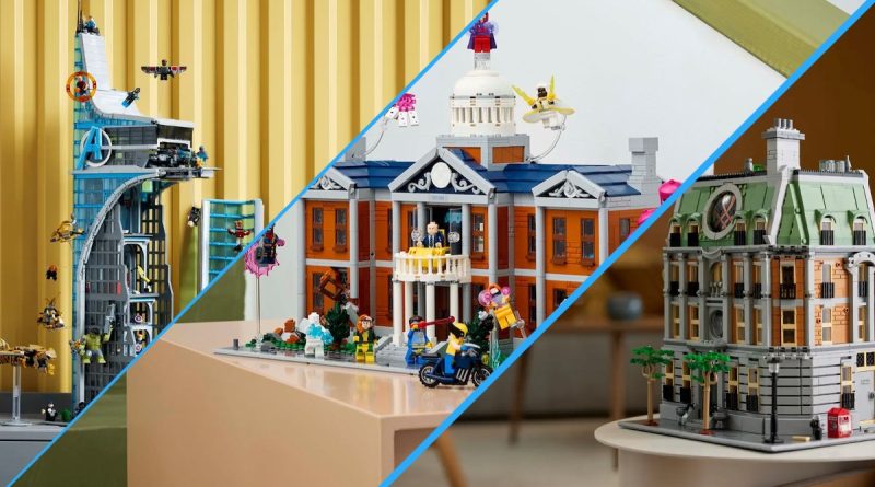 Should the LEGO X-Mansion be displayed with Marvel modulars or modular ...