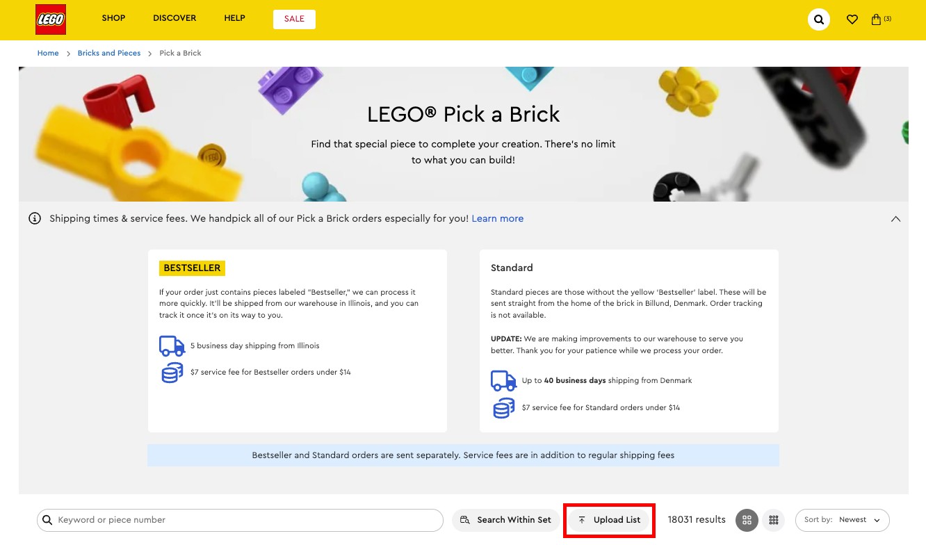 LEGO Pick a Brick launches highly-anticipated new feature