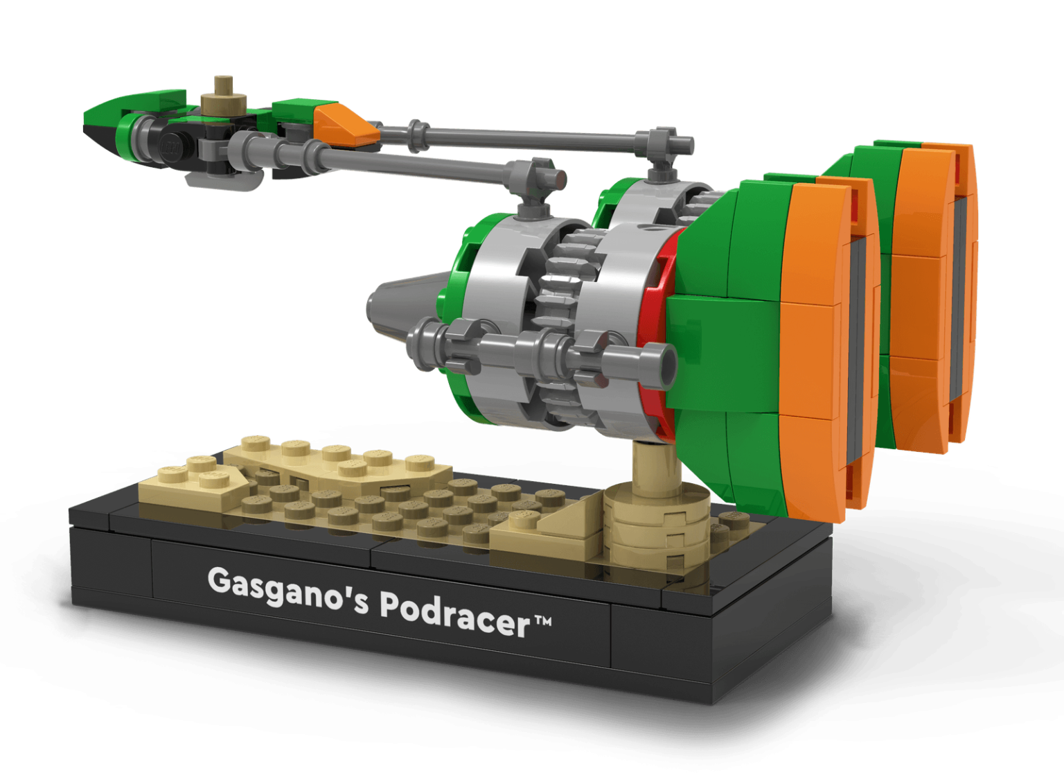 LEGO Star Wars Gasgano’s Podracer 2024 GWP revealed
