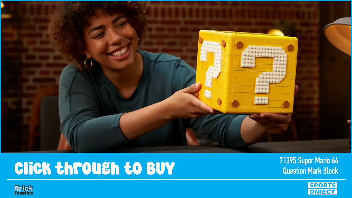 Retired LEGO Super Mario Question Block available to buy