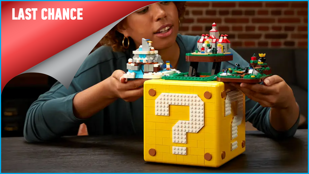 Retired LEGO Super Mario Question Block available to buy