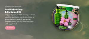 Free LEGO Wicked set available from VUE cinemas