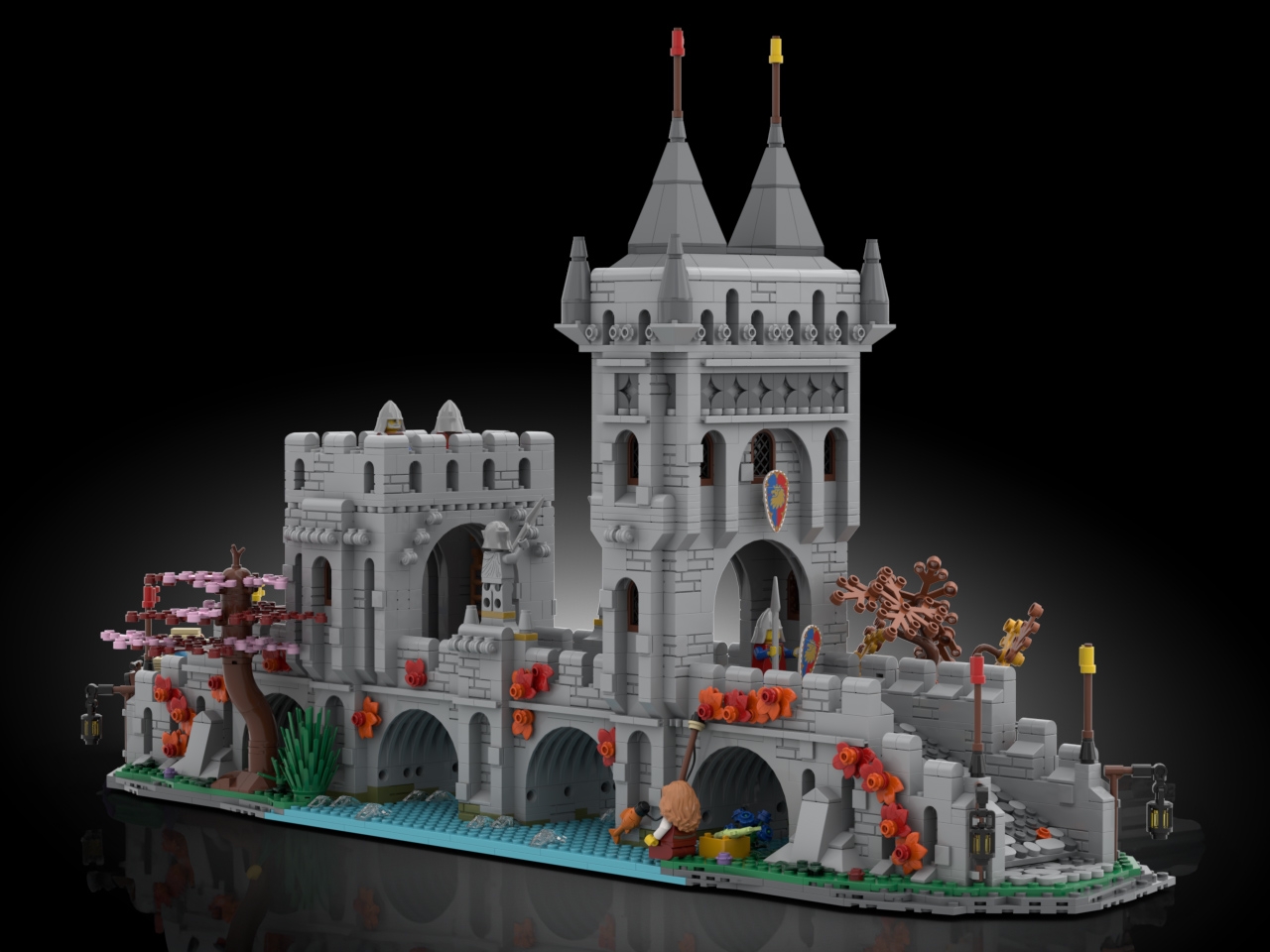Six promising medieval models in LEGO BrickLink Series 6