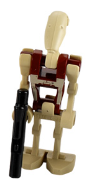 How the LEGO Star Wars Battle Droid has changed over 25 years