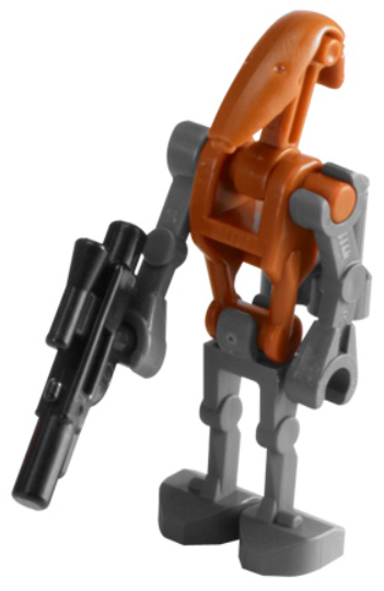 How the LEGO Star Wars Battle Droid has changed over 25 years