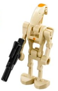How the LEGO Star Wars Battle Droid has changed over 25 years