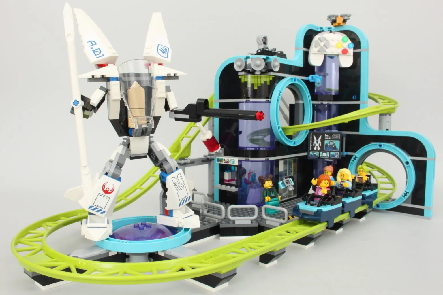 LEGO City 60421 Robot World Roller-Coaster Park review
