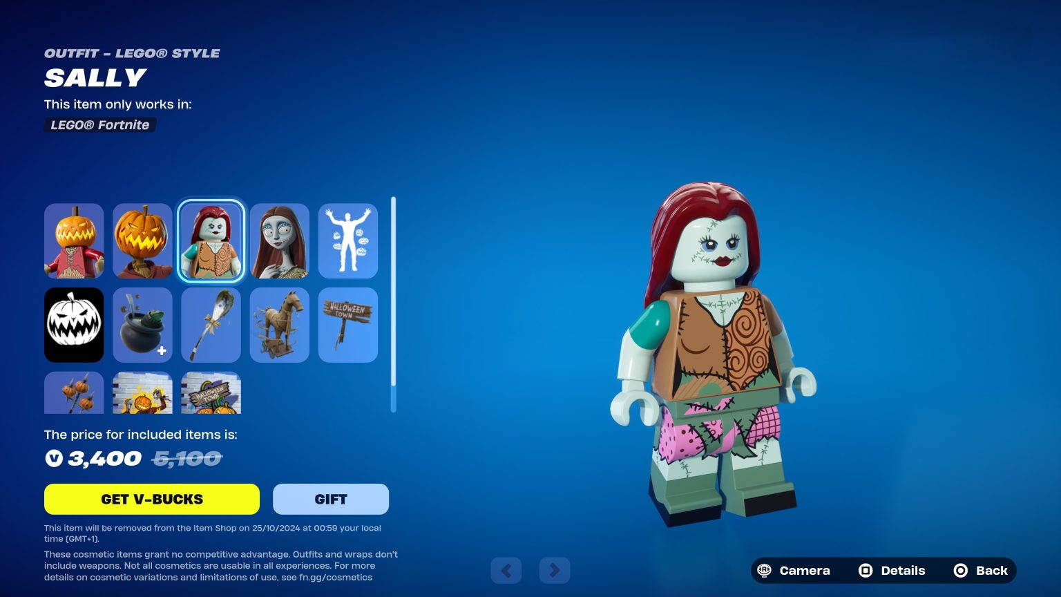 LEGO Fortnite's Halloween includes free items and The Nightmare Before ...