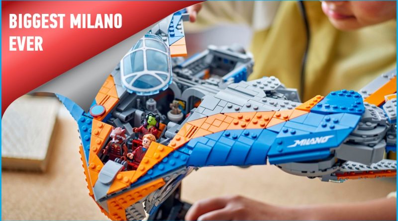 Knock almost a quarter off the price of the biggest LEGO Marvel Milano ever
