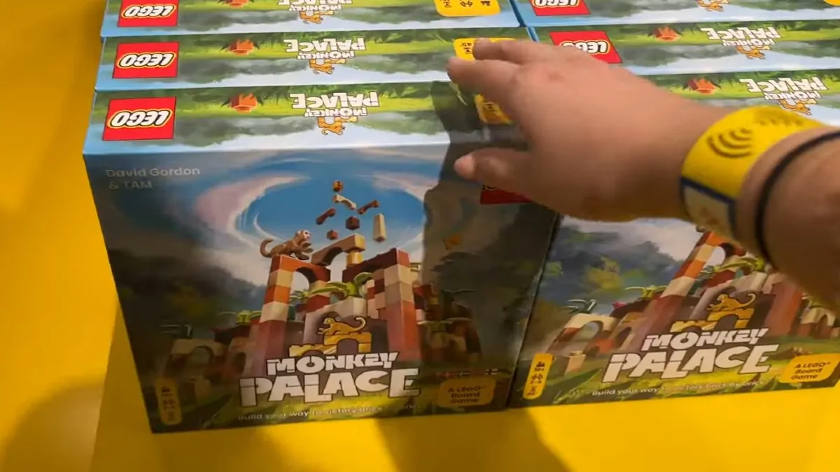 Monkey Palace board game is on sale early at the LEGO House