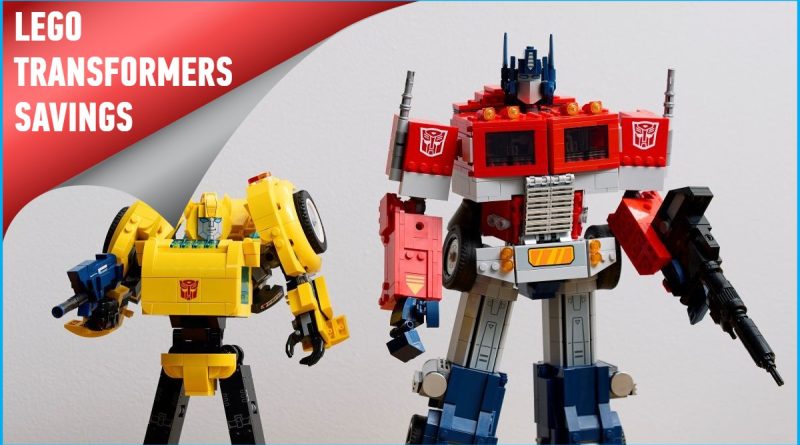 Pick up the LEGO Transformers duo for less than £200 right now
