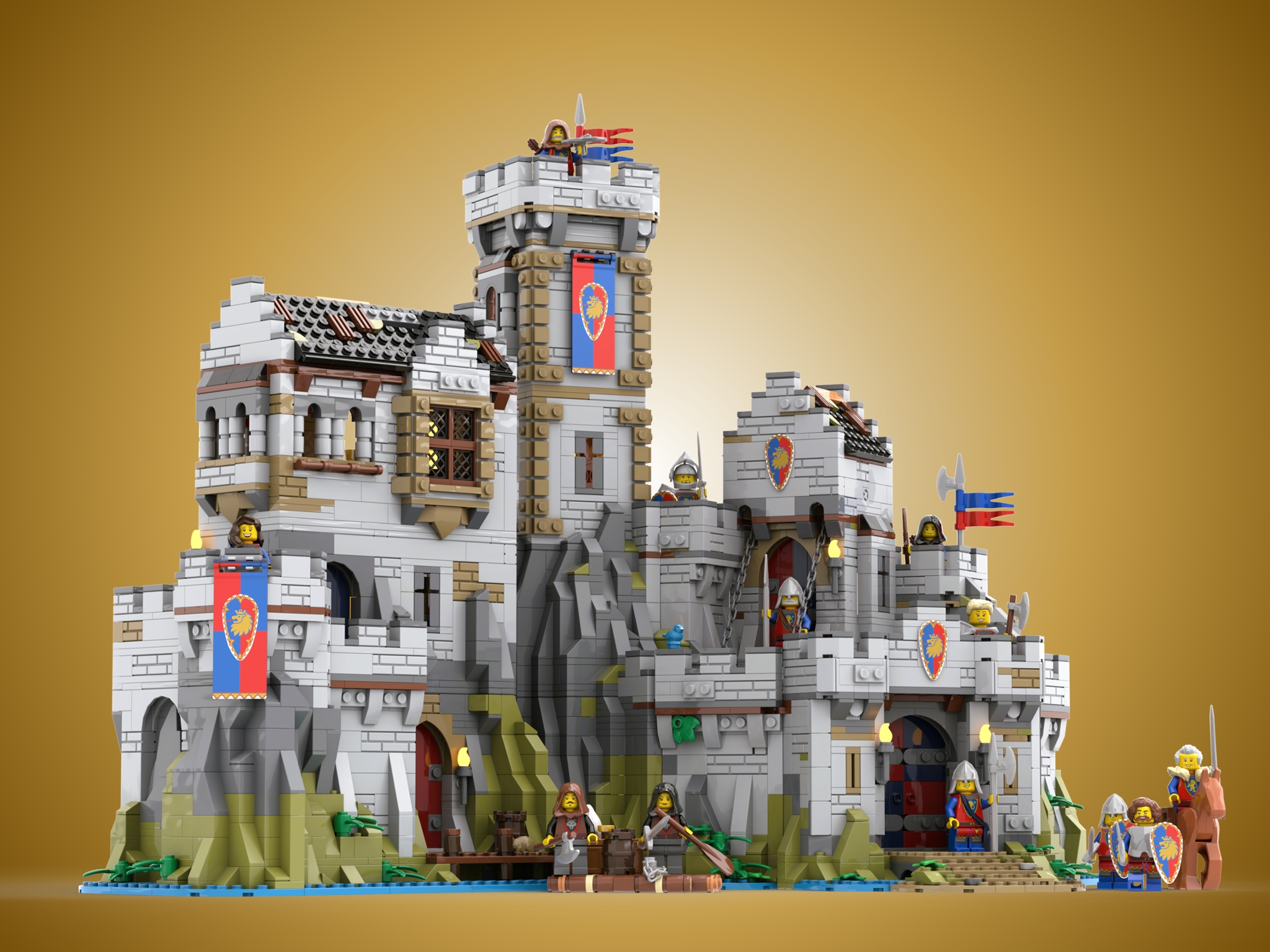Six promising medieval models in LEGO BrickLink Series 6