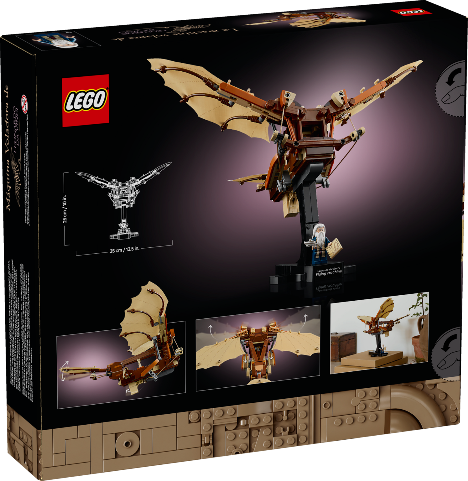 LEGO Icons 10363 Leonardo da Vinci's Flying Machine revealed