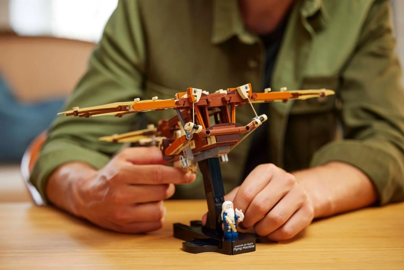 LEGO Icons 10363 Leonardo da Vinci's Flying Machine revealed