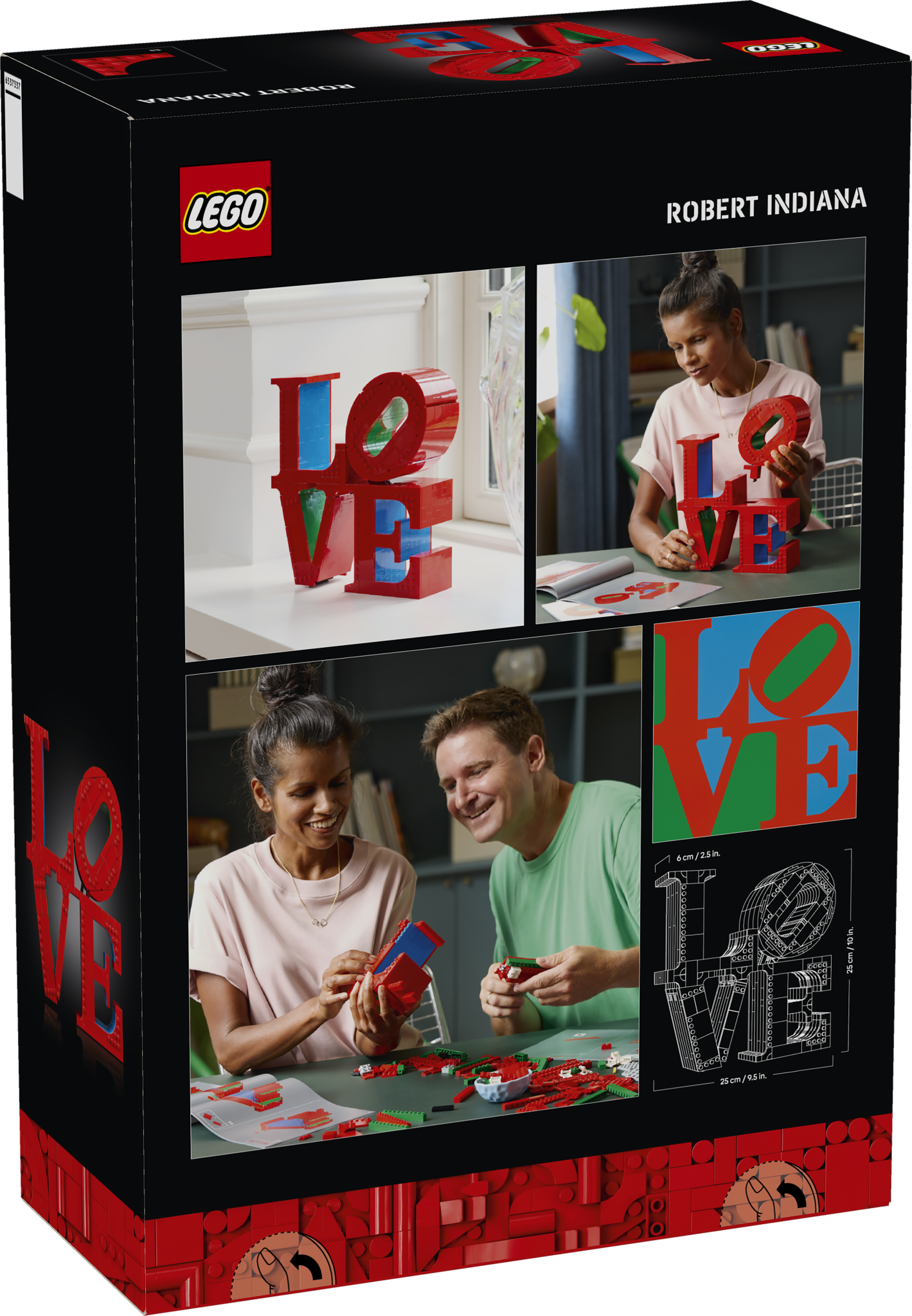 LEGO Art 31214 LOVE 2025 set officially revealed