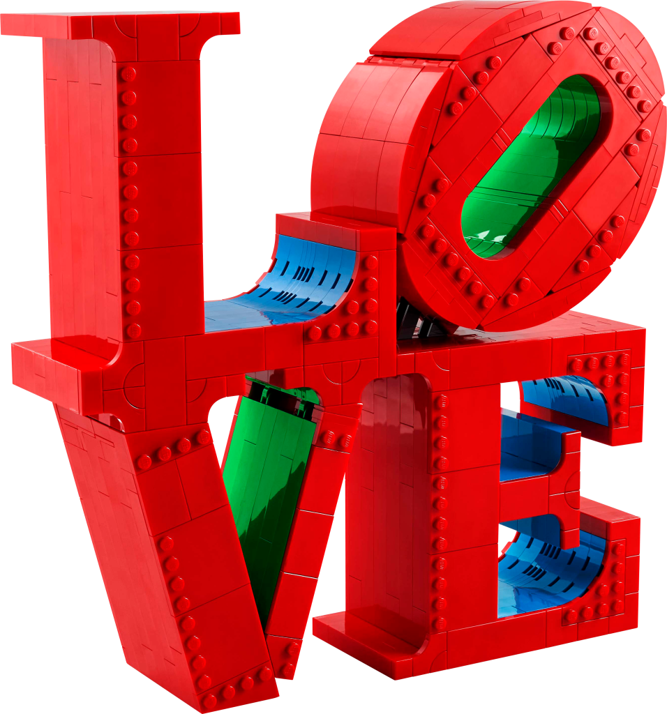 LEGO Art 31214 LOVE 2025 set officially revealed