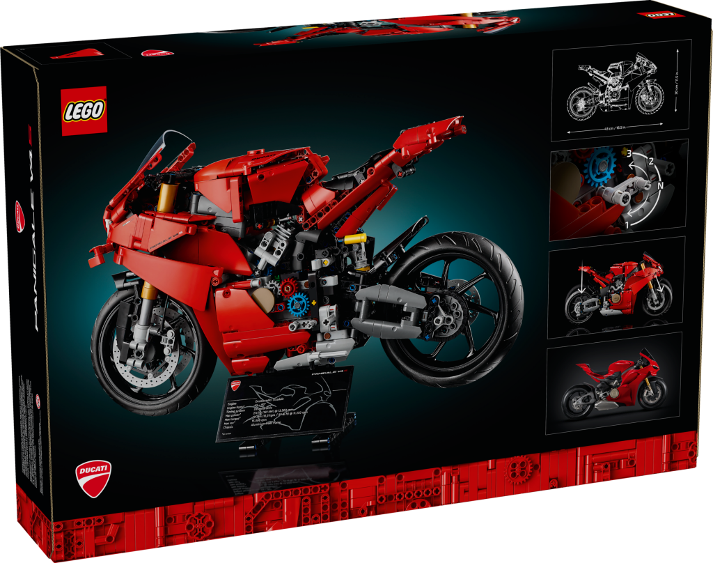 LEGO Technic 42202 Ducati Panigale V4 S Motorcycle pricing confirmed