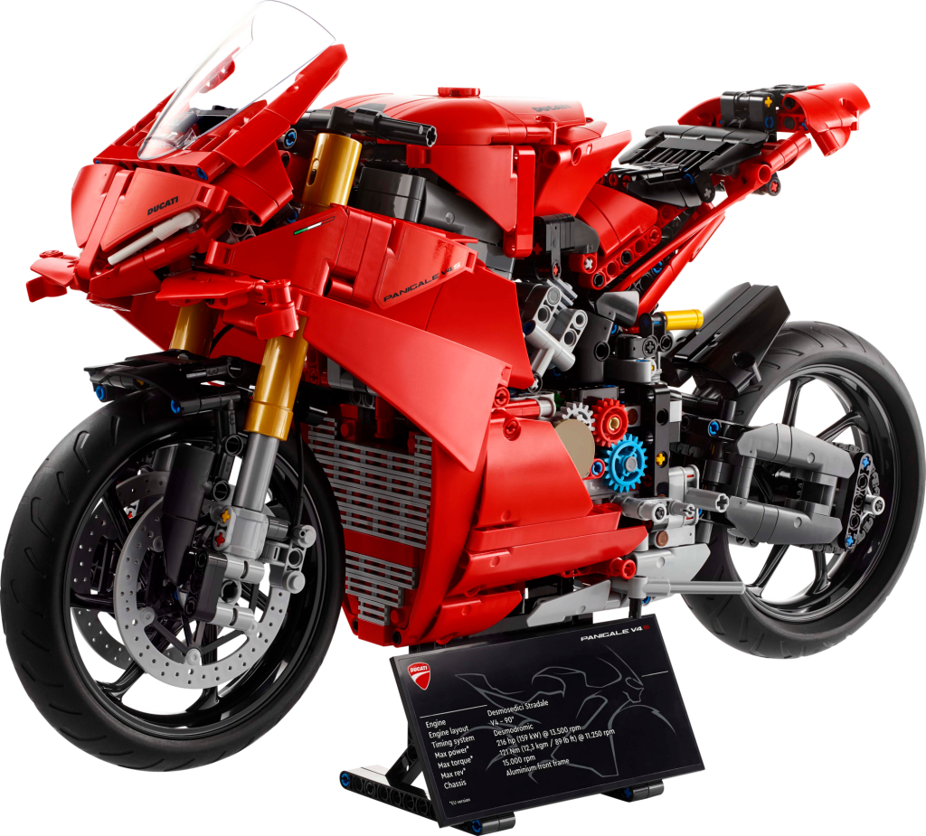LEGO Technic 42202 Ducati Panigale V4 S Motorcycle pricing confirmed
