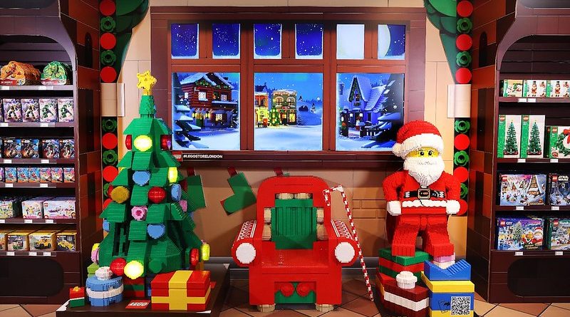 LEGO Store gets ready for Christmas with Storytelling Zone