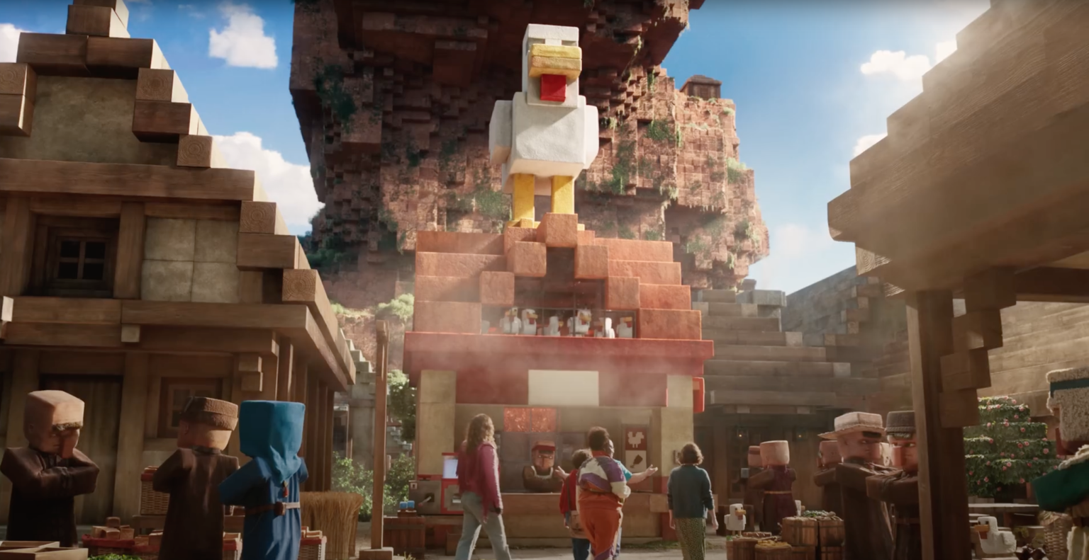 First A Minecraft Movie trailer might hint at 2025 LEGO sets
