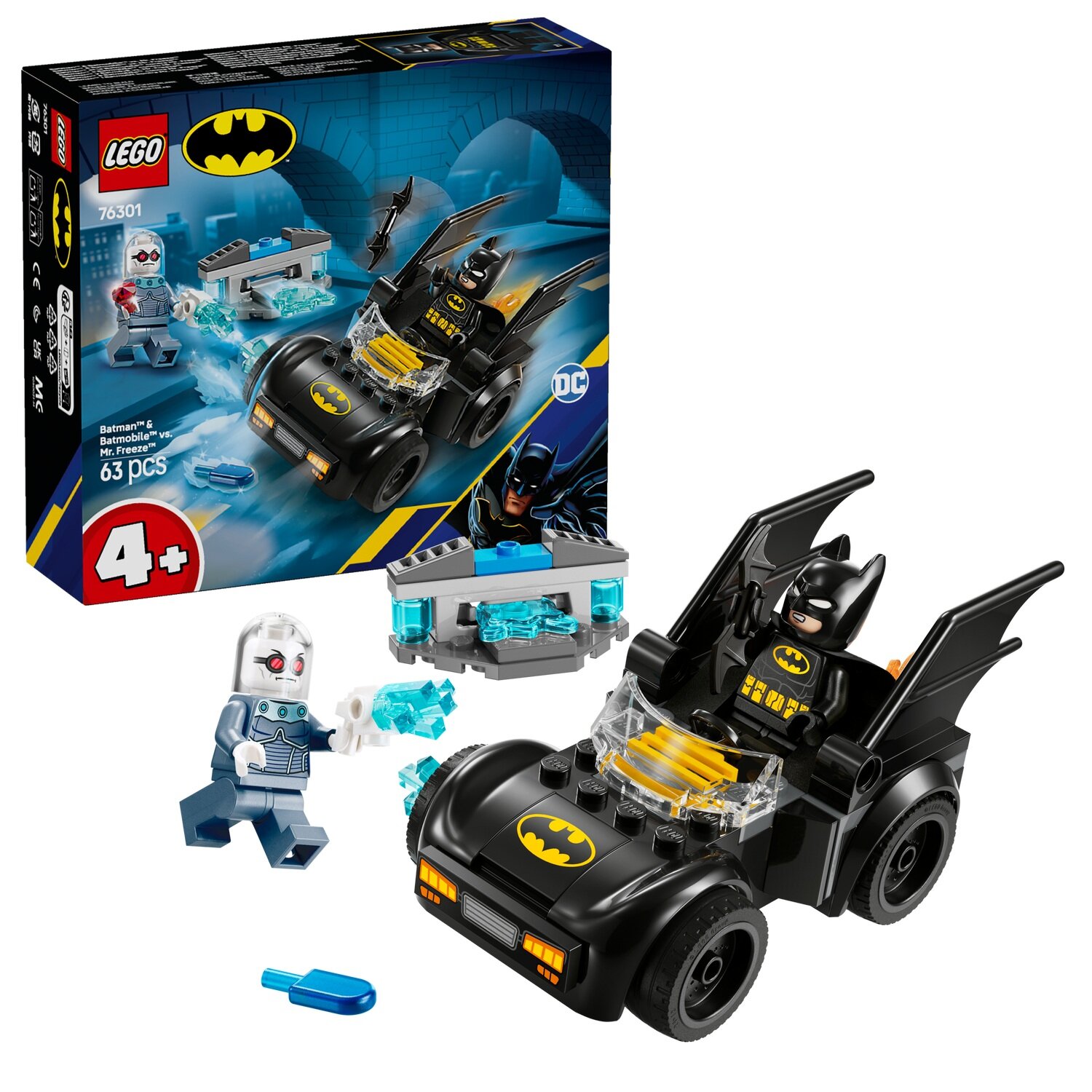 LEGO DC 2025 sets listed, including The Dark Knight Tumbler