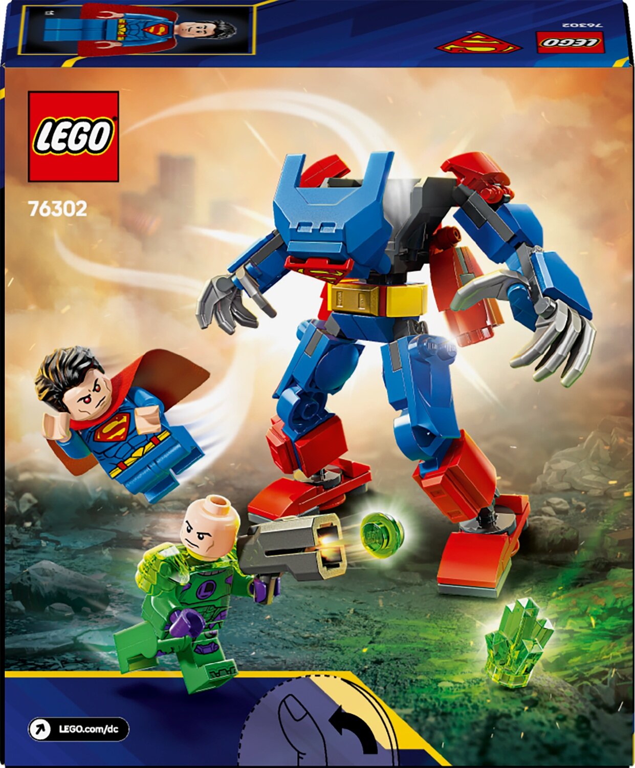 LEGO DC 2025 sets listed, including The Dark Knight Tumbler