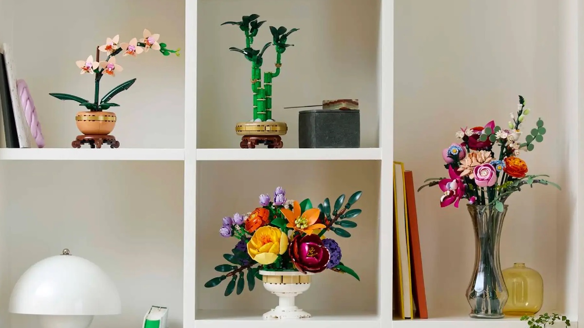 Quatre nouveaux ensembles LEGO Botanical Collection 2025 dévoilés
